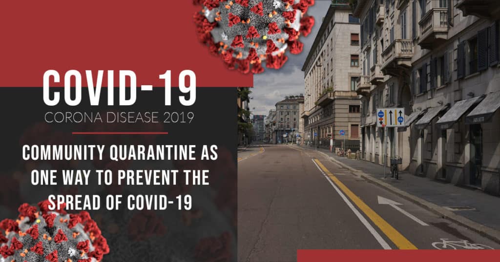 Fight Against COVID-19: Community Quarantine - IPASS Processing